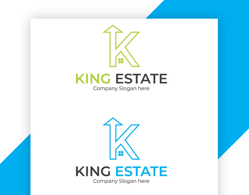 King Estate Logo Template #80339 - TemplateMonster