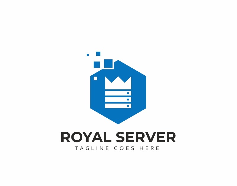 Royal Server Logo Template #80575 - TemplateMonster