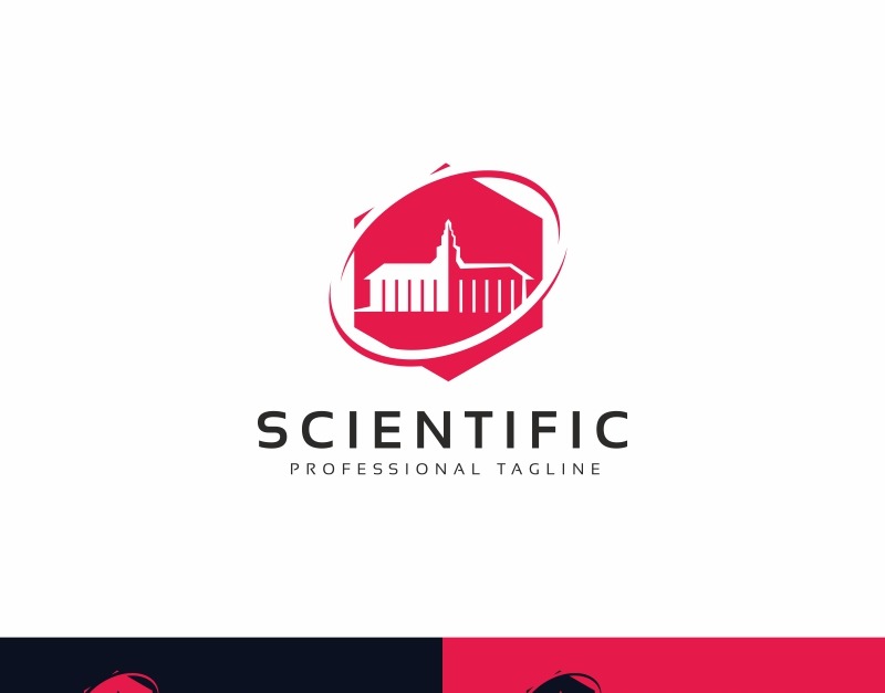Scientific Logo Template #80597 - TemplateMonster