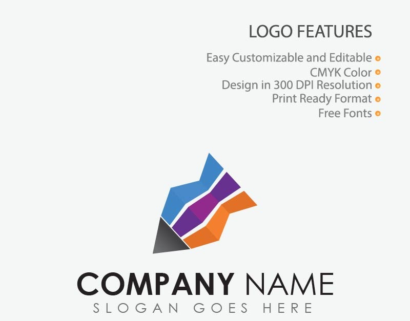 Yaratıcı Kalem Logo Şablonu #80727 - TemplateMonster