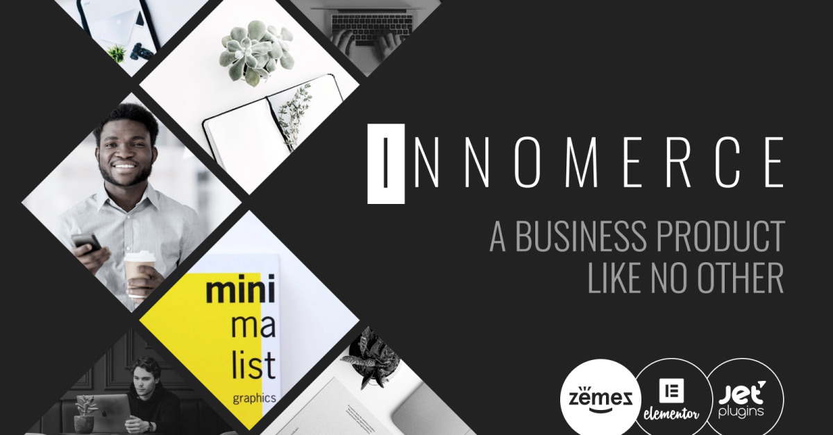 Innomerce - Business Multipurpose Minimal WordPress Elementor Theme