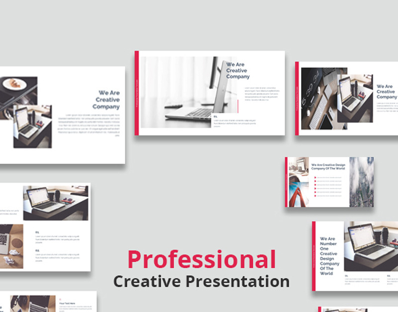 Professional PowerPoint template #81287 - TemplateMonster