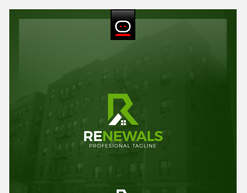 Modèle de logo ReNewals #81389 - TemplateMonster