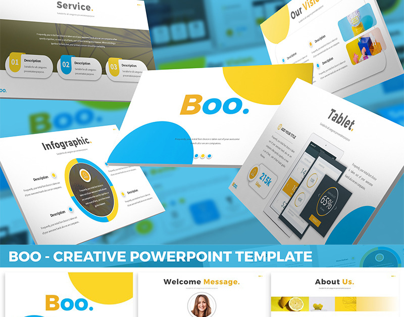 Boo - Multipurpose Creative PowerPoint template