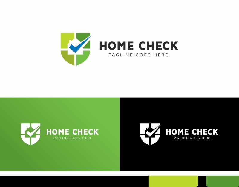 Home Check Logo Template #82285 - TemplateMonster