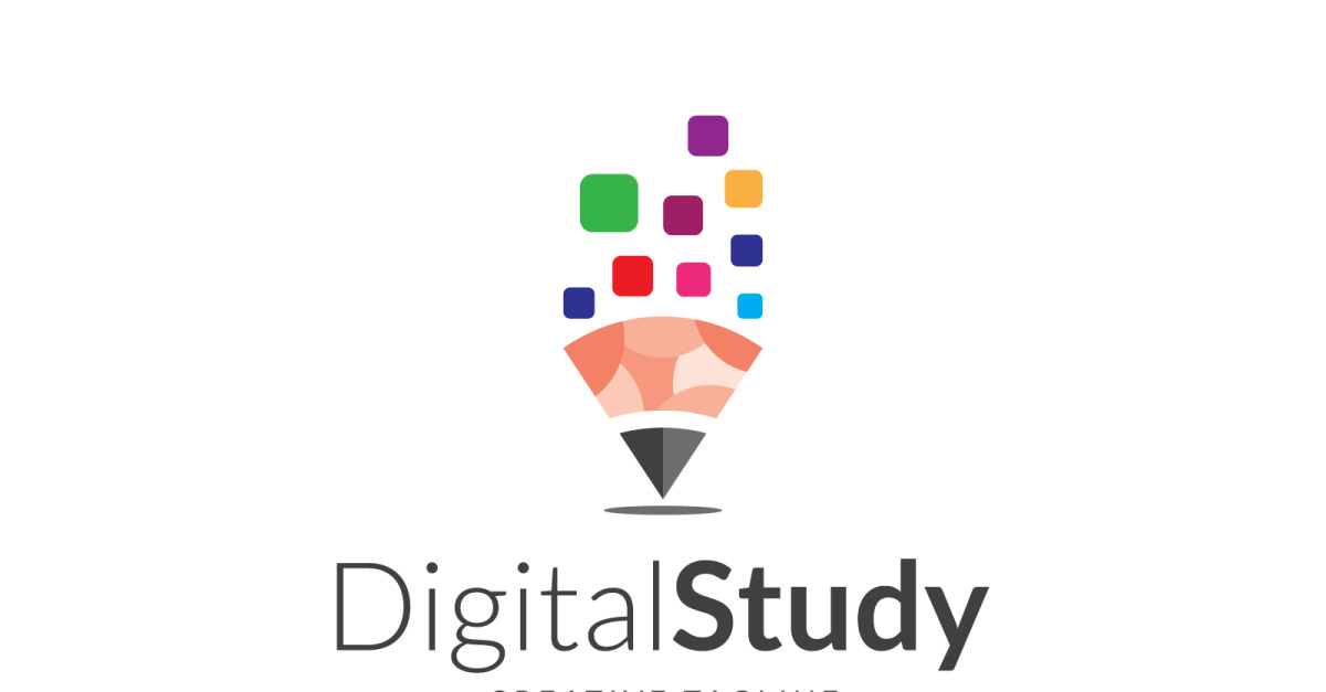 Diseño de logotipo de estudio digital creativo