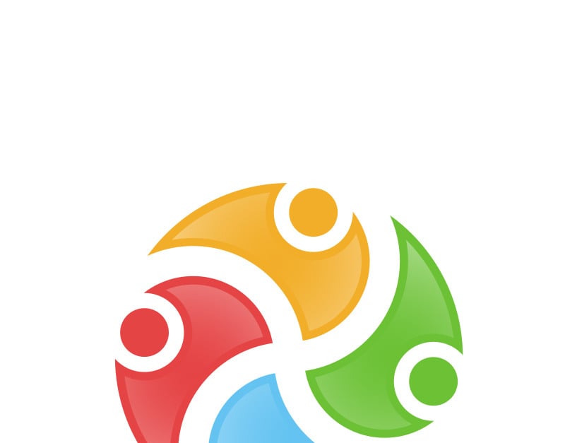 Color Family Logo Template #83197 - TemplateMonster