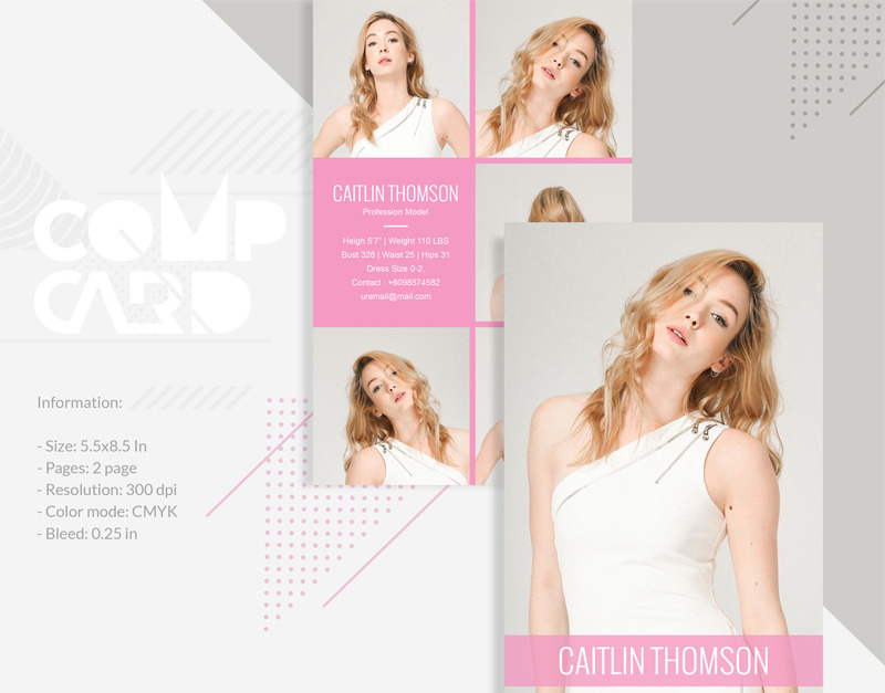Caitlin Thomson - Modeling - Corporate Identity Template