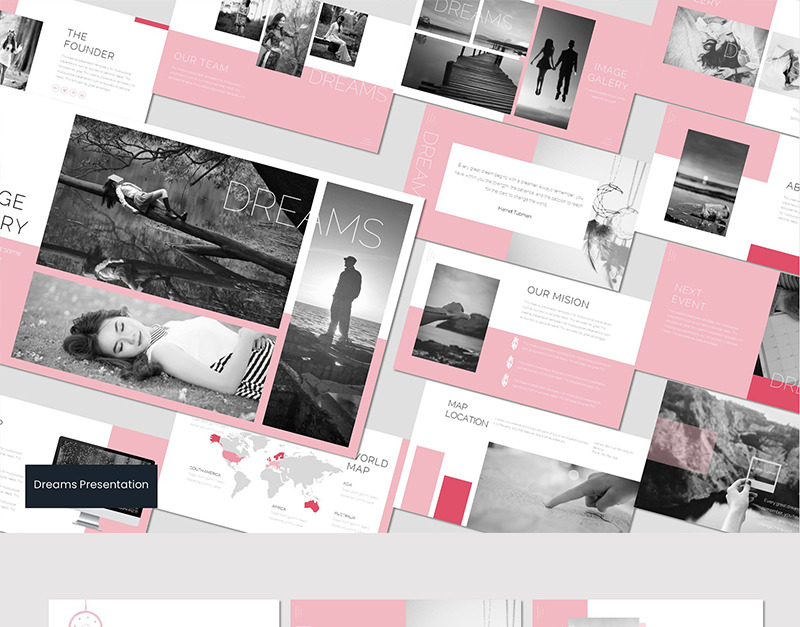 Dreams - Google Slides #83621 - TemplateMonster