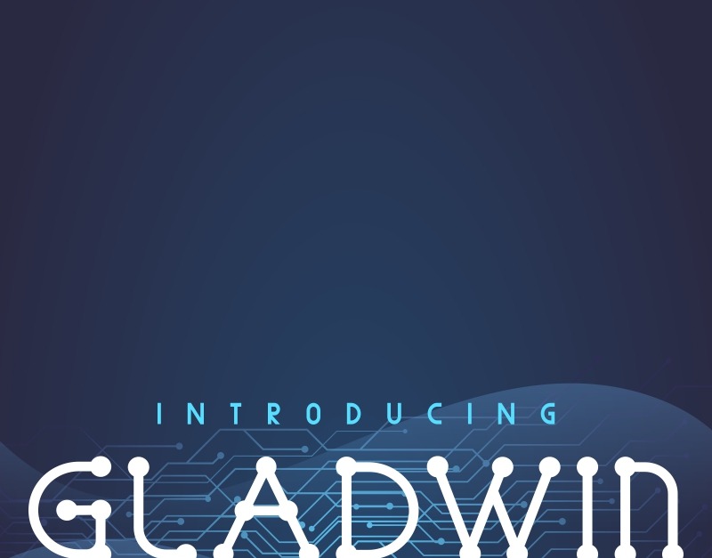 GLADWIN Font #84011 - TemplateMonster