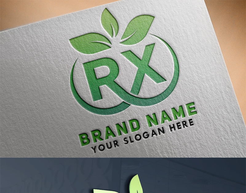 RX Letter Logo Template #84229 - TemplateMonster