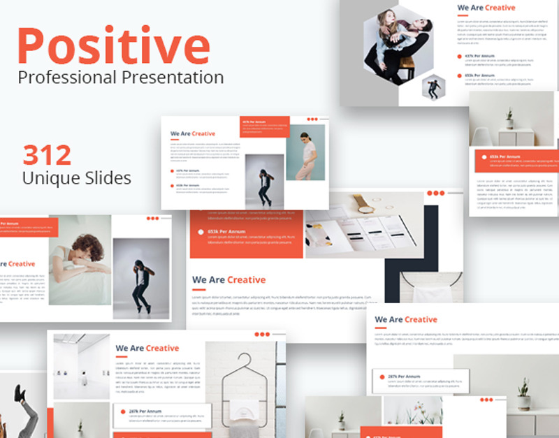 Positive Multipurpose PowerPoint template - TemplateMonster