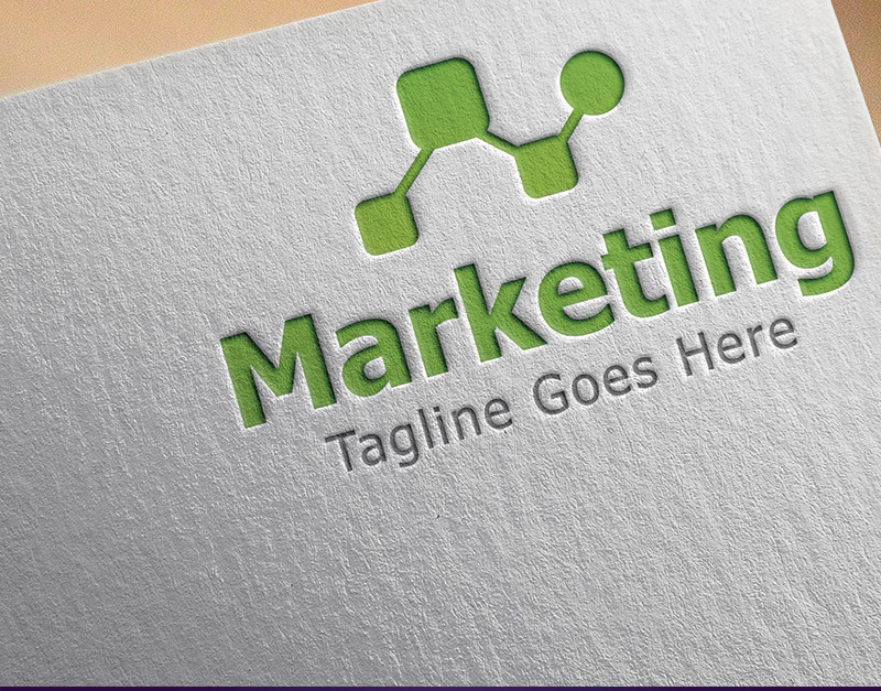 Pazarlama Logo Şablonu #84971 - TemplateMonster