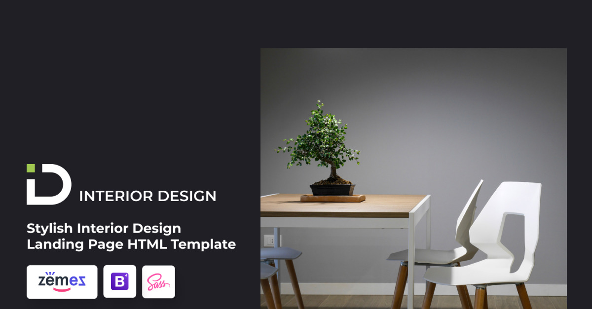 ID - Interior Design Studio Website Template
