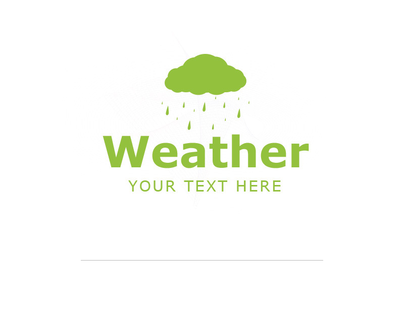 Weather Logo Template #85195 - TemplateMonster
