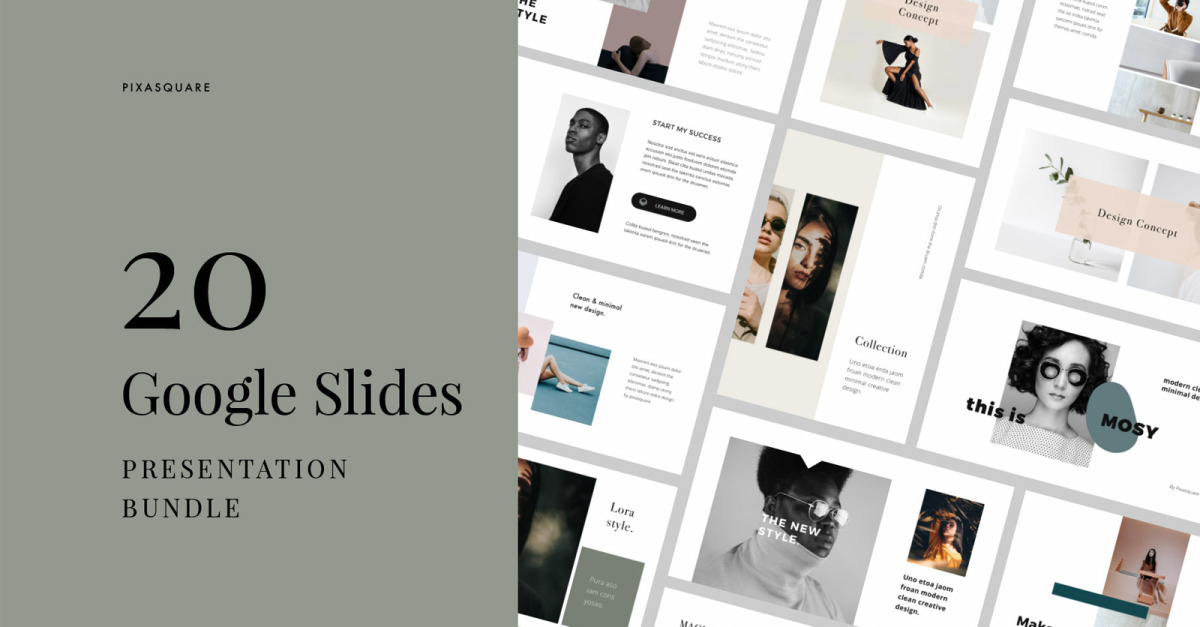 Bundle - 20 Presentation Google Slides - TemplateMonster