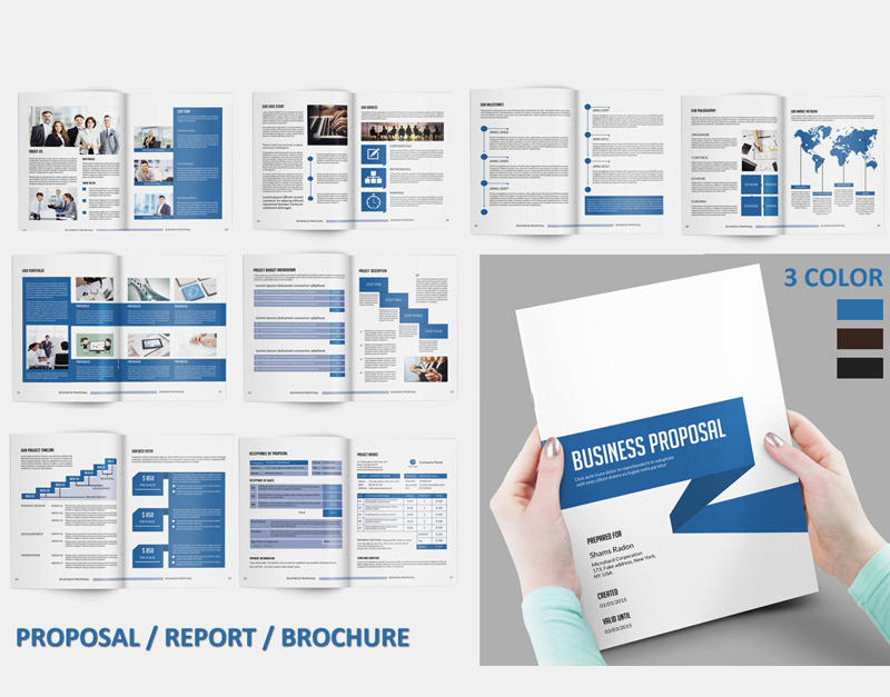 Sistec Business Proposal - Corporate Identity Template