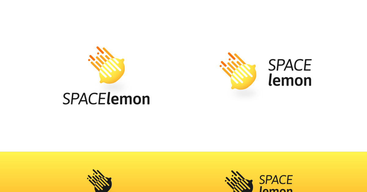 Space Lemon Logo Template #85472 - TemplateMonster