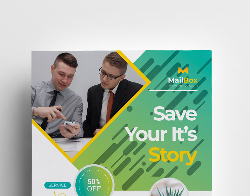 Mailbox - Flyer - Corporate Identity Template