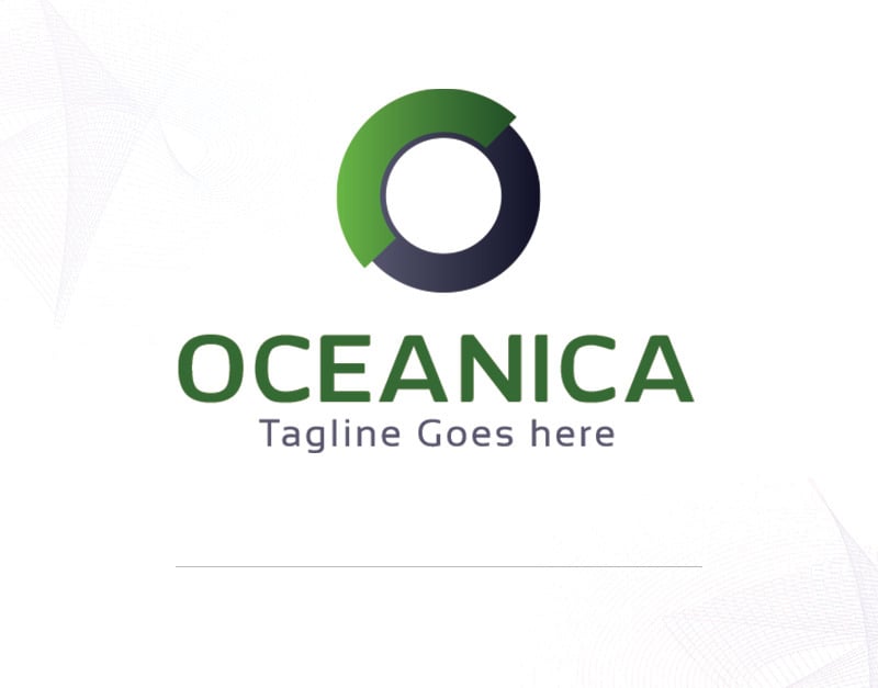 Oceanica Logo Template #85653 - TemplateMonster