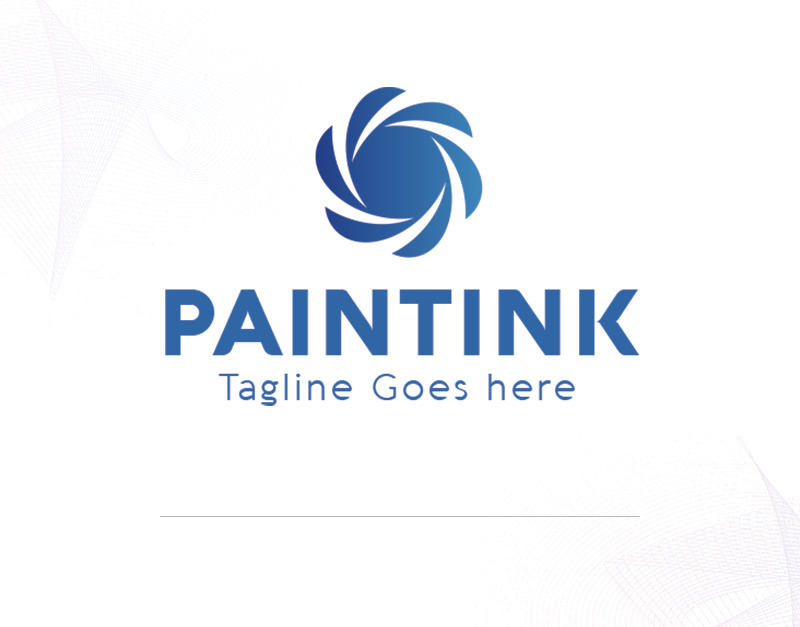 Paintink Logo Template #85646 - TemplateMonster