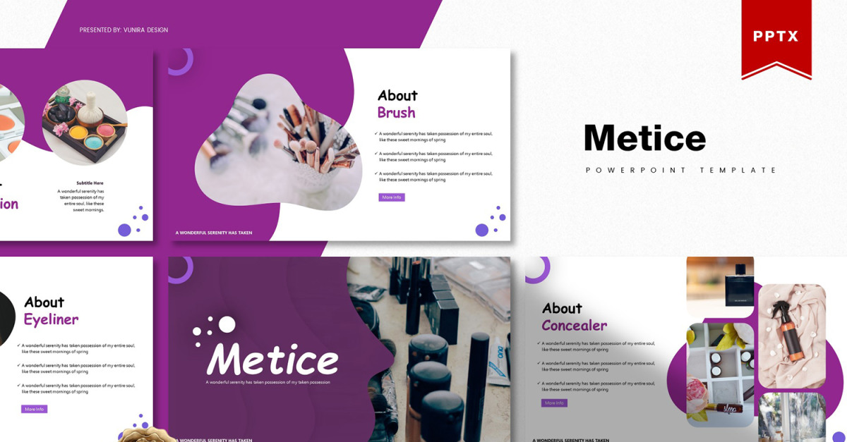 Metice | Modello PowerPoint #85765 - TemplateMonster