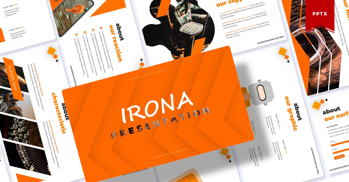 Demir | PowerPoint şablonu #85878 - TemplateMonster