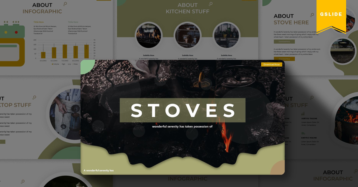 Stove | Google Slides #85834 - TemplateMonster
