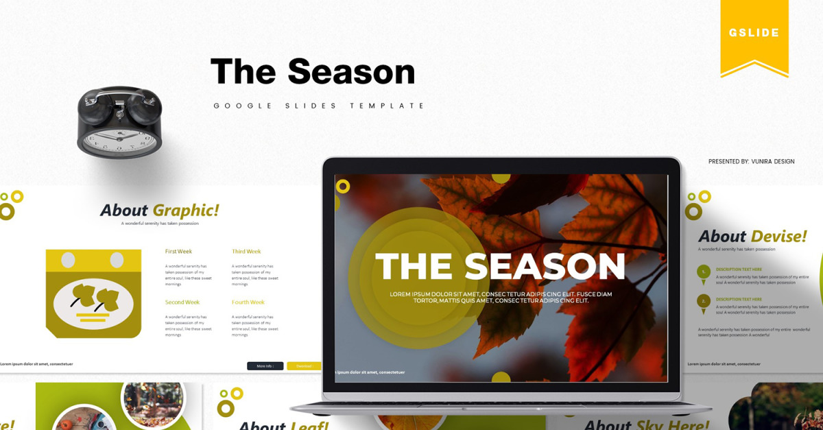 The Season | Google Slides #85922 - TemplateMonster