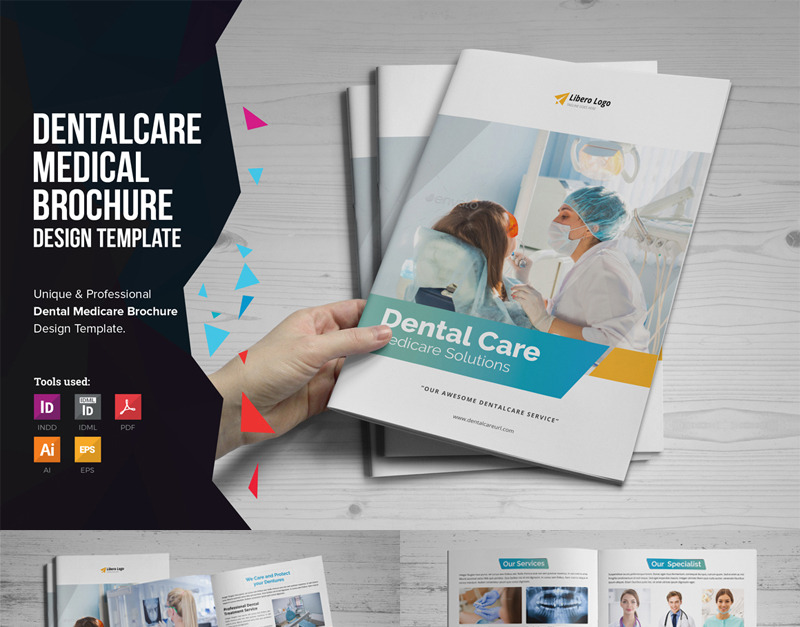 Sirona - Dental Medicare Brochure - Corporate Identity Template
