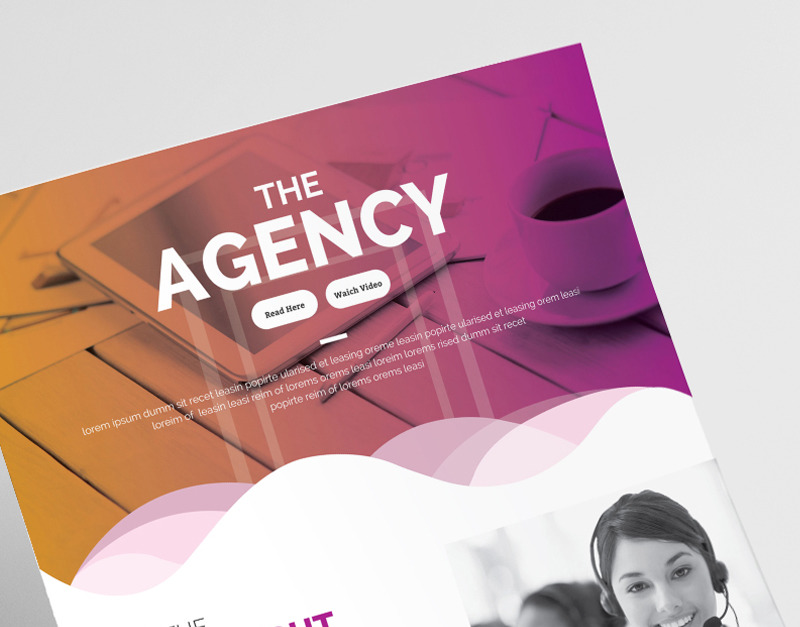 The Agency Flyer - Corporate Identity Template