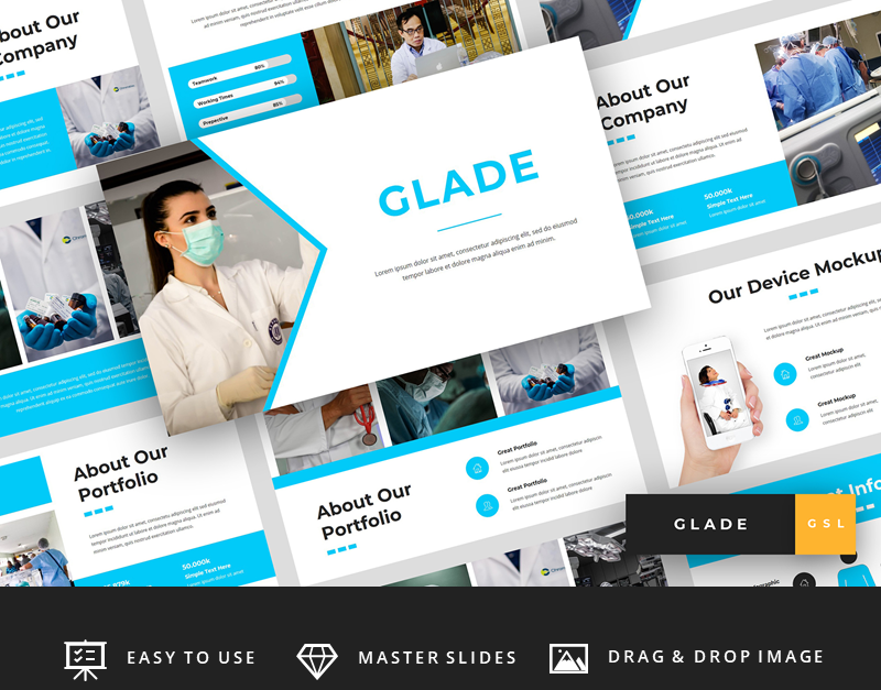 Glade - Medical Presentation Google Slides - TemplateMonster