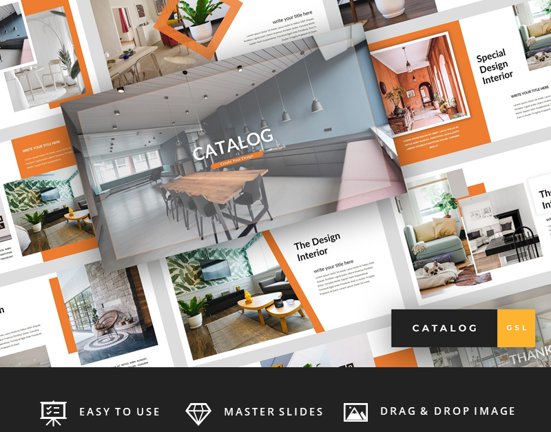 Catalog - Furniture Presentation Google Slides