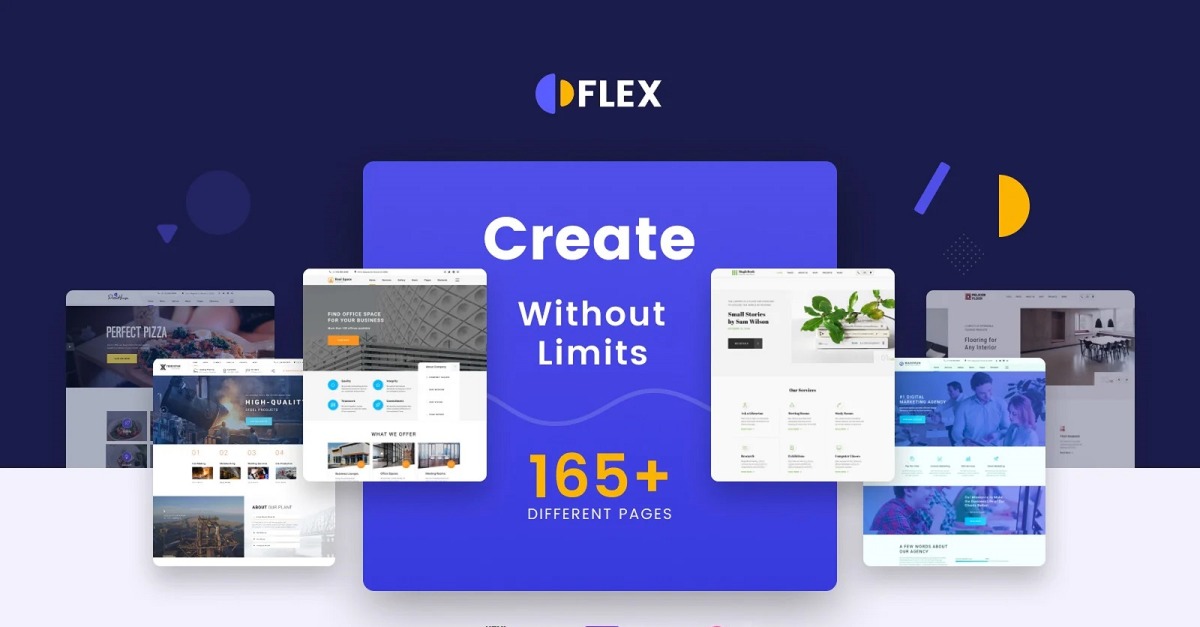 Flex - Universal Multipurpose Creative HTML Website Template