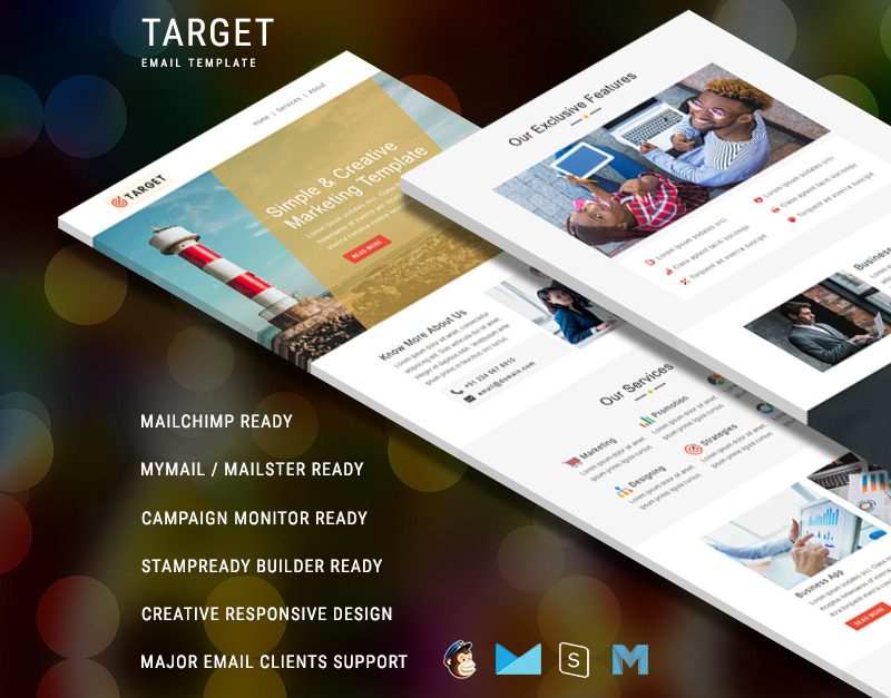 Target - Responsive Email Newsletter Template