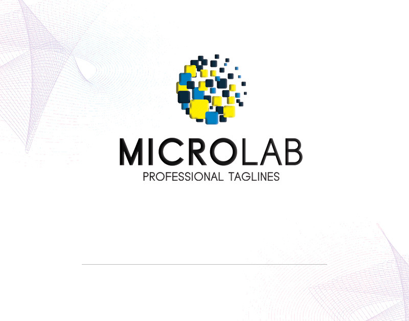 MicroLab Logo Template #88520 - TemplateMonster