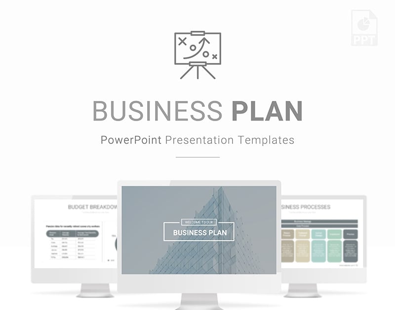 Modèle PowerPoint de présentation de plan d'affaires