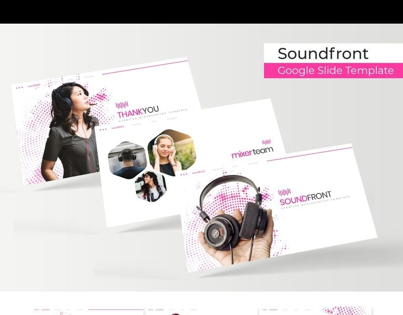 Soundfront Google Slides #89388 - TemplateMonster