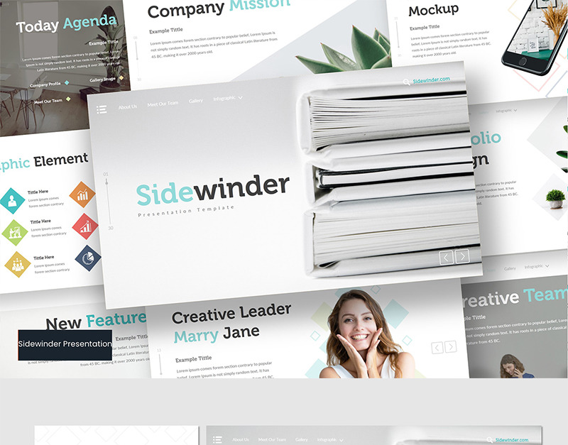 Sidewinder Google Slides #89633 - TemplateMonster