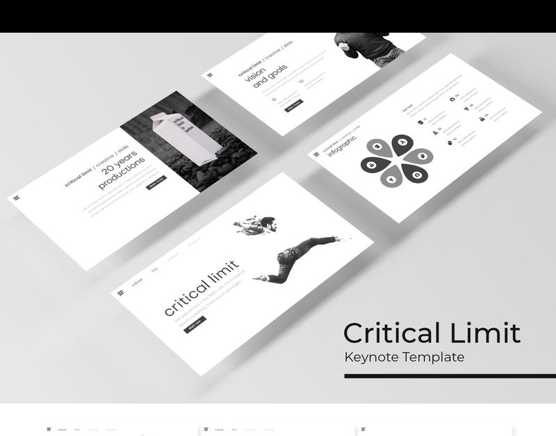 Critical limit - Keynote template #89764 - TemplateMonster