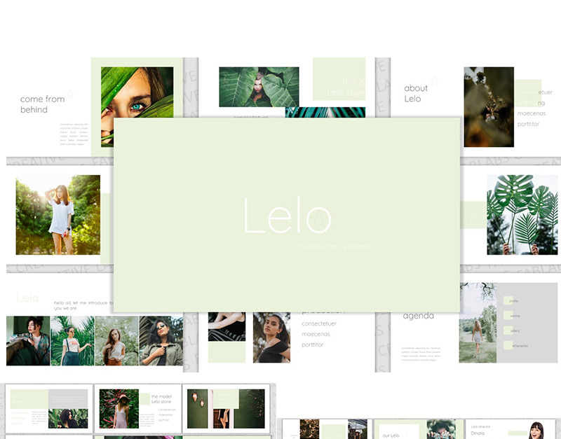 Lelo PowerPoint template #90689 - TemplateMonster