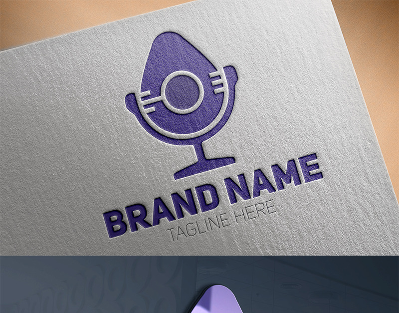 Mic Design Logo Template #91830 - TemplateMonster