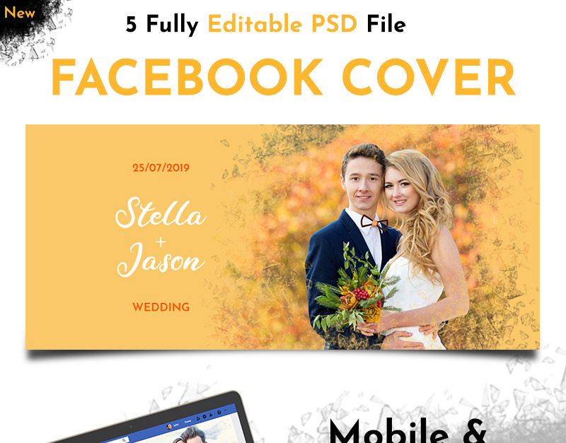 5 Multipurpose Facebook Cover Social Media Template