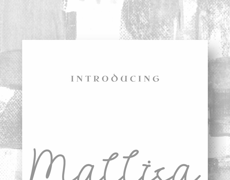 Mallisa Font #93394 - TemplateMonster