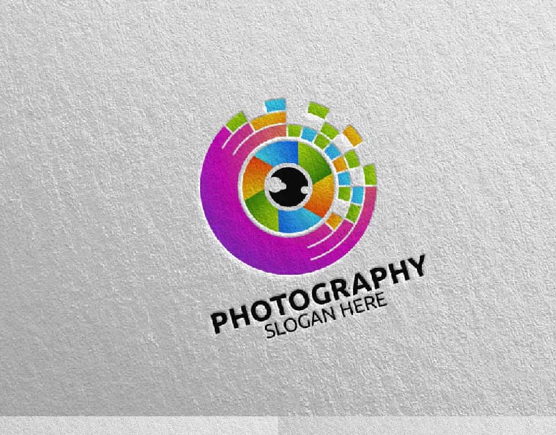 Abstract Camera Photography 38 Logo Template