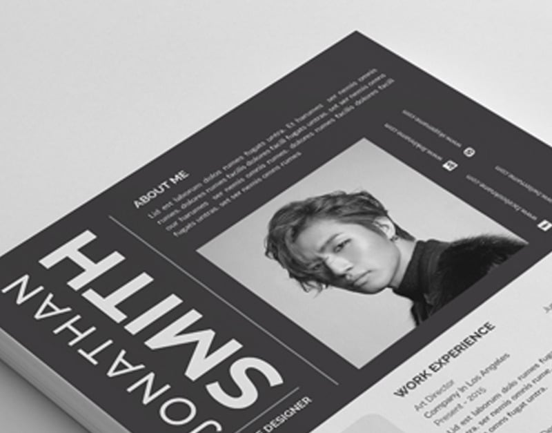 Smith Jonathan Word Resume Template #94790 - TemplateMonster