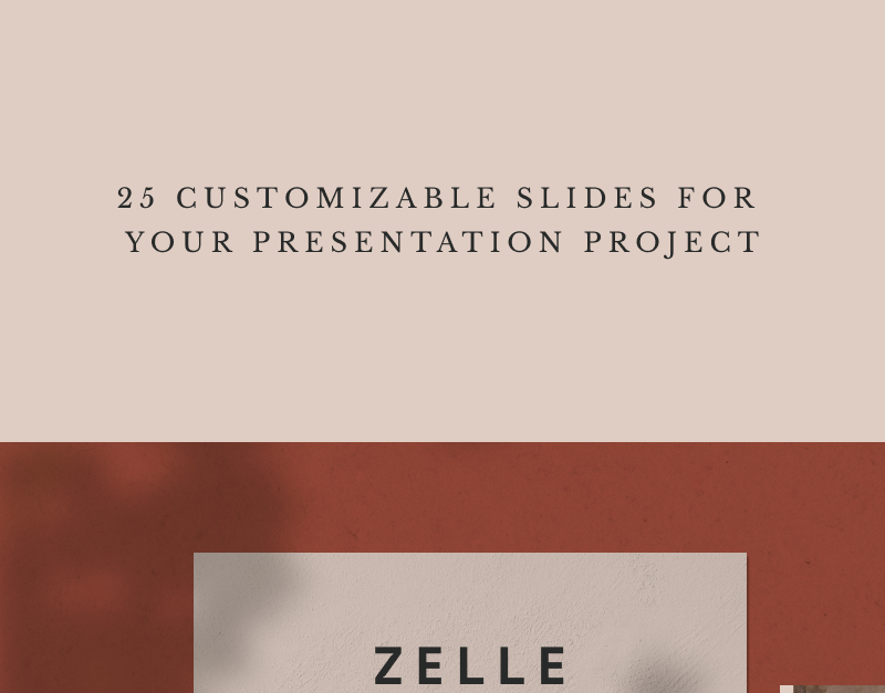 ZELLE - Keynote template #94897 - TemplateMonster