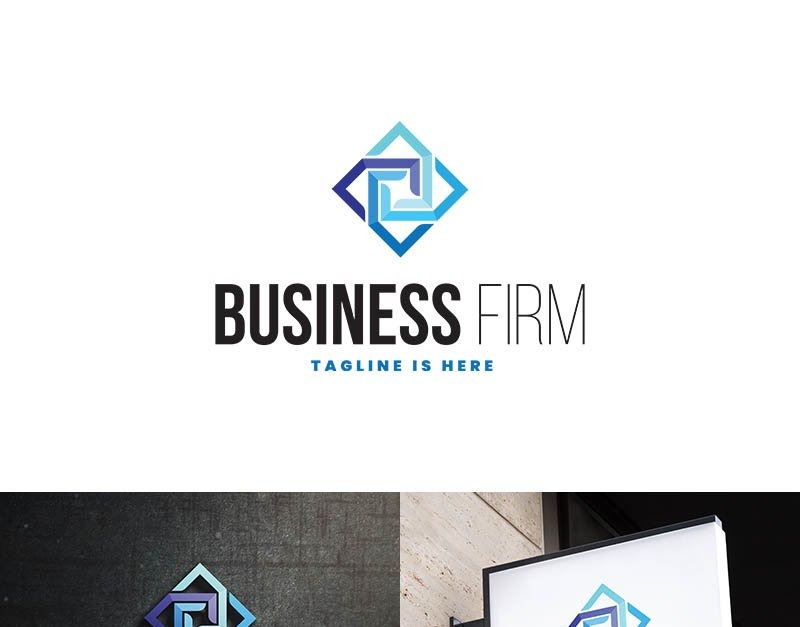 Firmenlogo-Vorlagen-Design #95007 - TemplateMonster