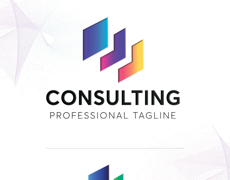 Consulting Logo Template #95254 - TemplateMonster