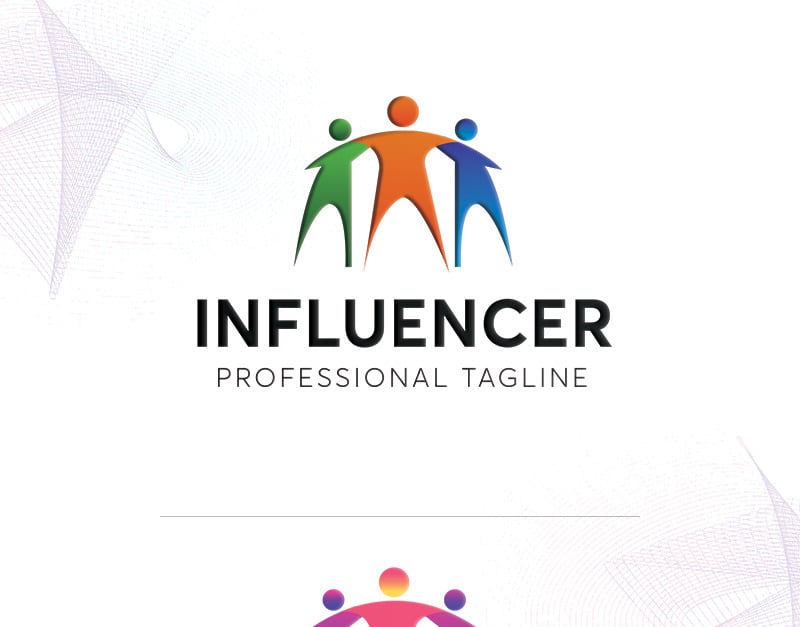 Influencer Logo Template #95475 - TemplateMonster